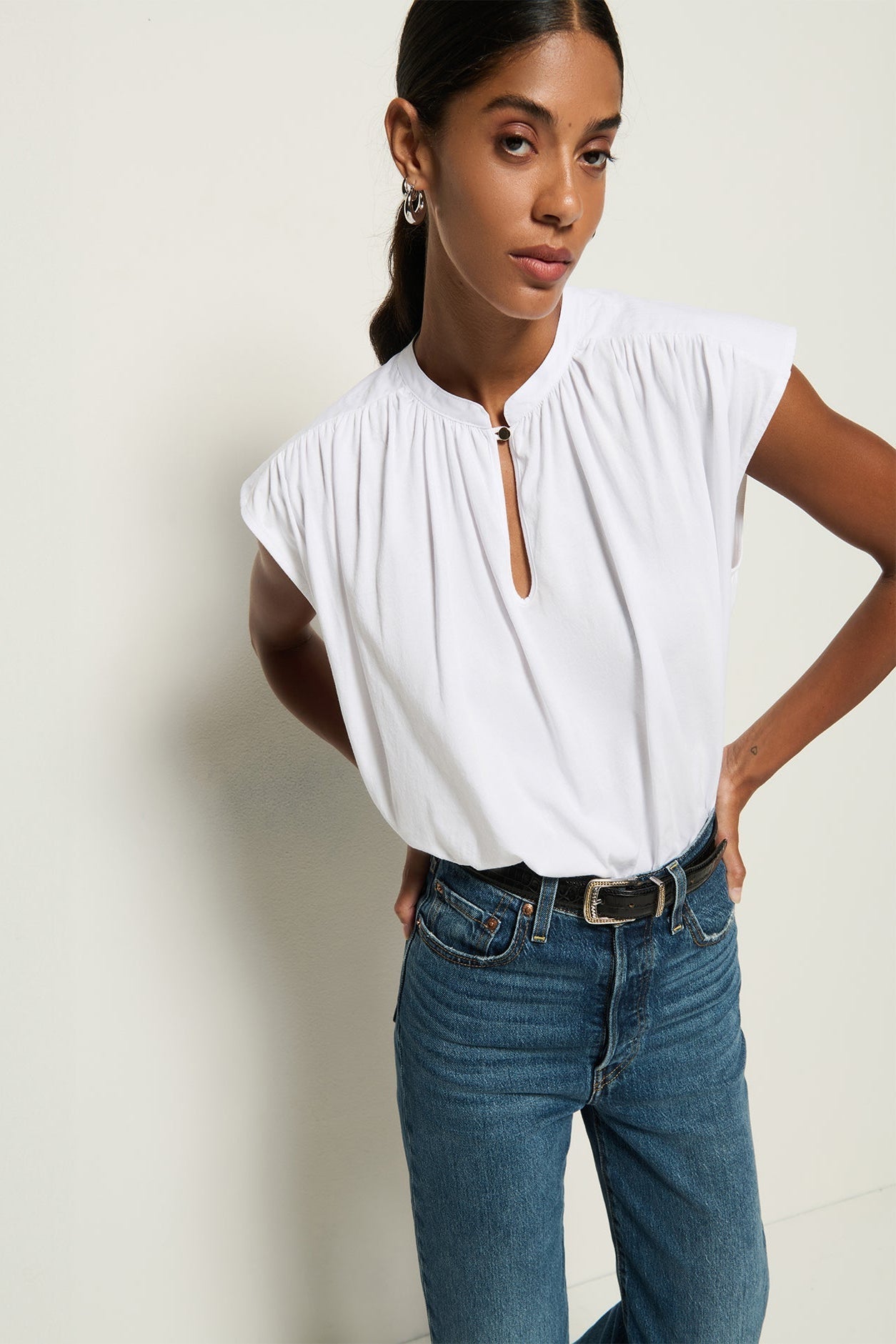 Cary Keyhole Top